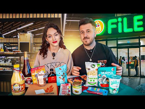 FİLE MARKETTEKİ BÜTÜN YENİ ÜRÜNLERİ DENEDİK