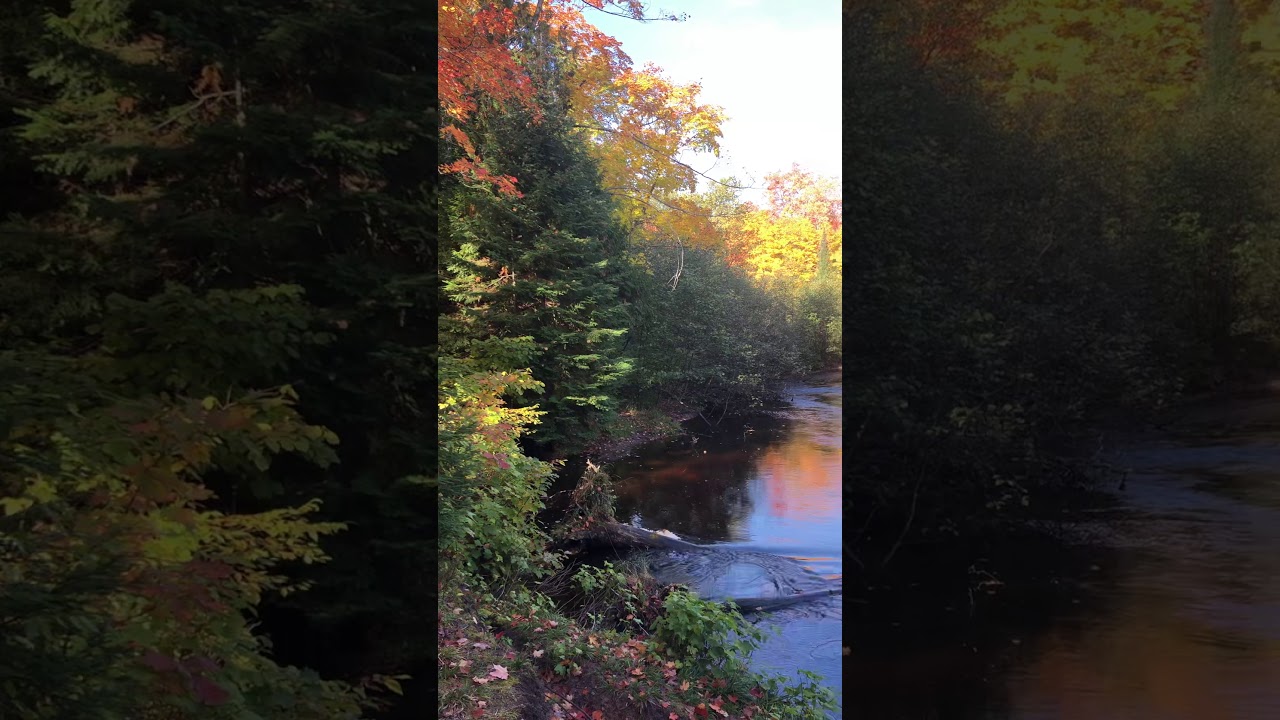Yellow Dog River, Ishpeming, MI - YouTube