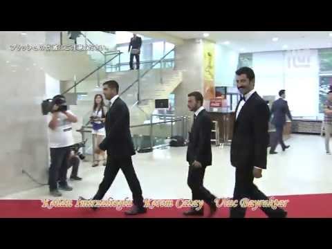 Kenan İmirzalıoğlu, Kerem Ç & Uluç B -  Seoul International Drama Arwards Red Carpet- 2012
