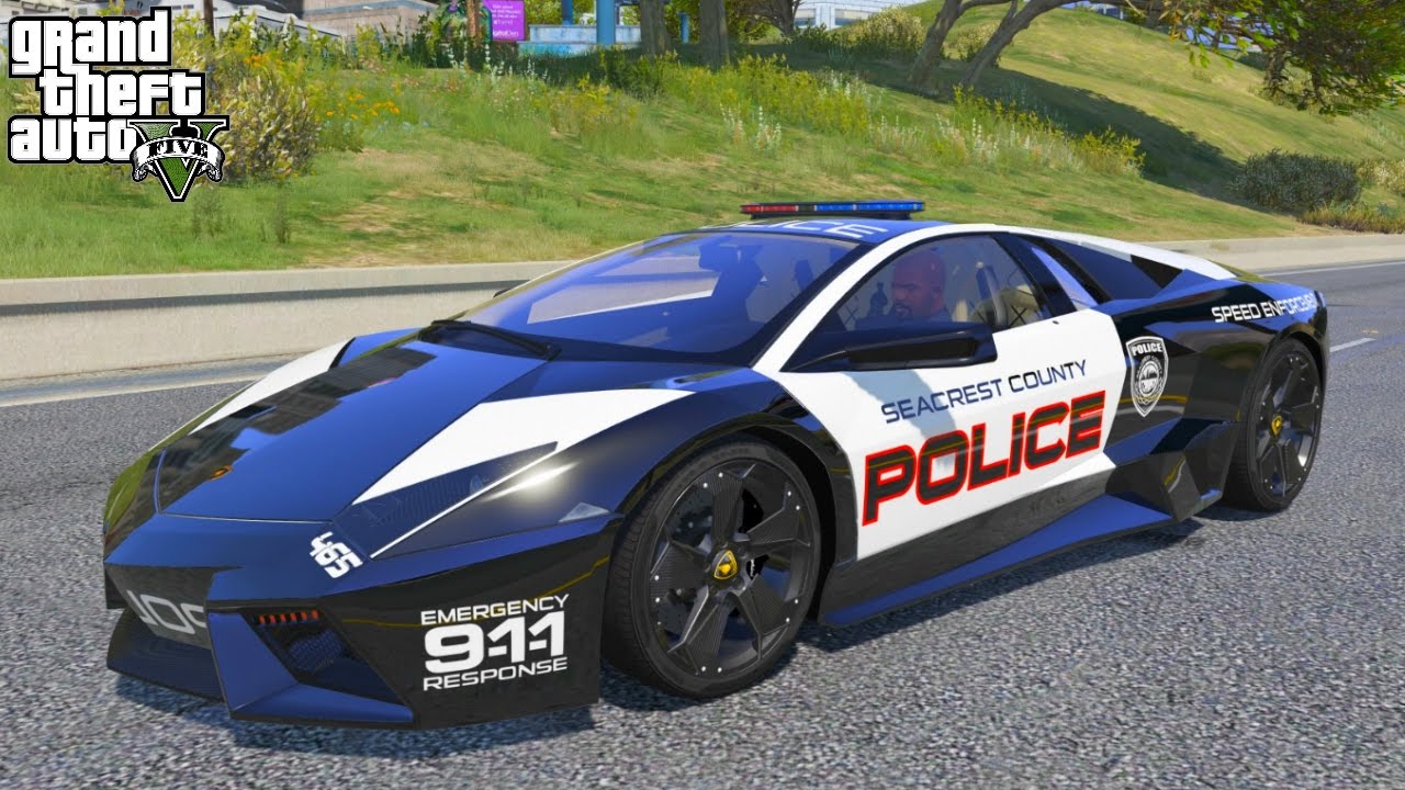 GTA 5 LSPDFR #2 LAMBORGHINI REVENTON POLICE PATROL - YouTube