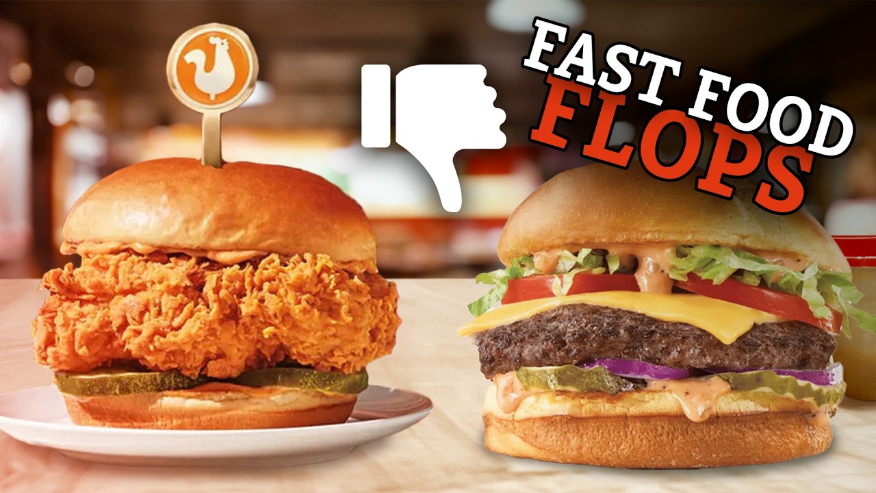 The Worst Fast Food Flops We've Seen In 2023 - YouTube