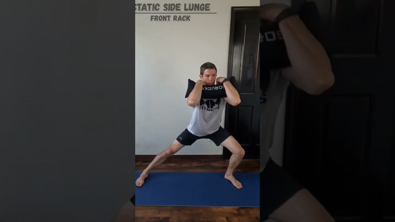 Static Side Lunge - Front Rack - YouTube