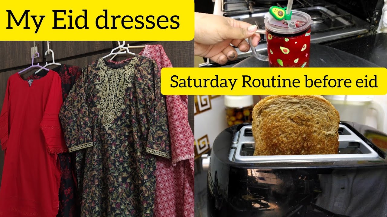 My Eid Dresses|routine before Eid|Dr Nida Zafar - YouTube