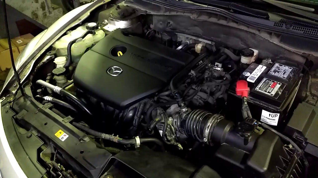 Mazda 6 engine and transmission support - YouTube