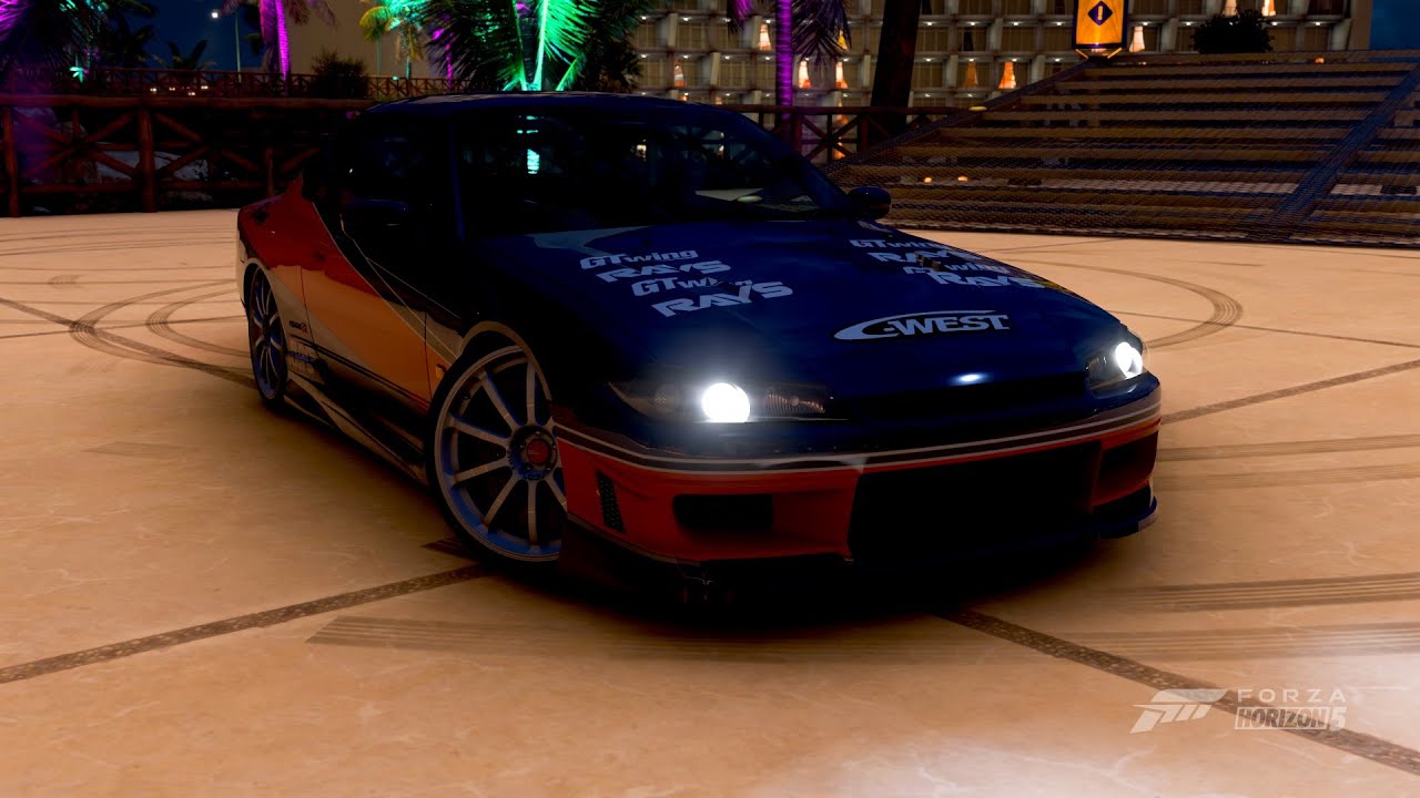 ||NISSAN SILVIA SPEC-R TOKYO DRIFT|| FORZA HORIZON 5 GAMEPLAY 1080P ...