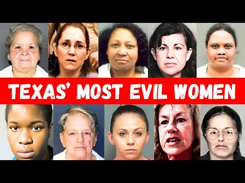 TEXAS' MOST EVIL WOMEN KILLERS | Full List & Shocking Crimes