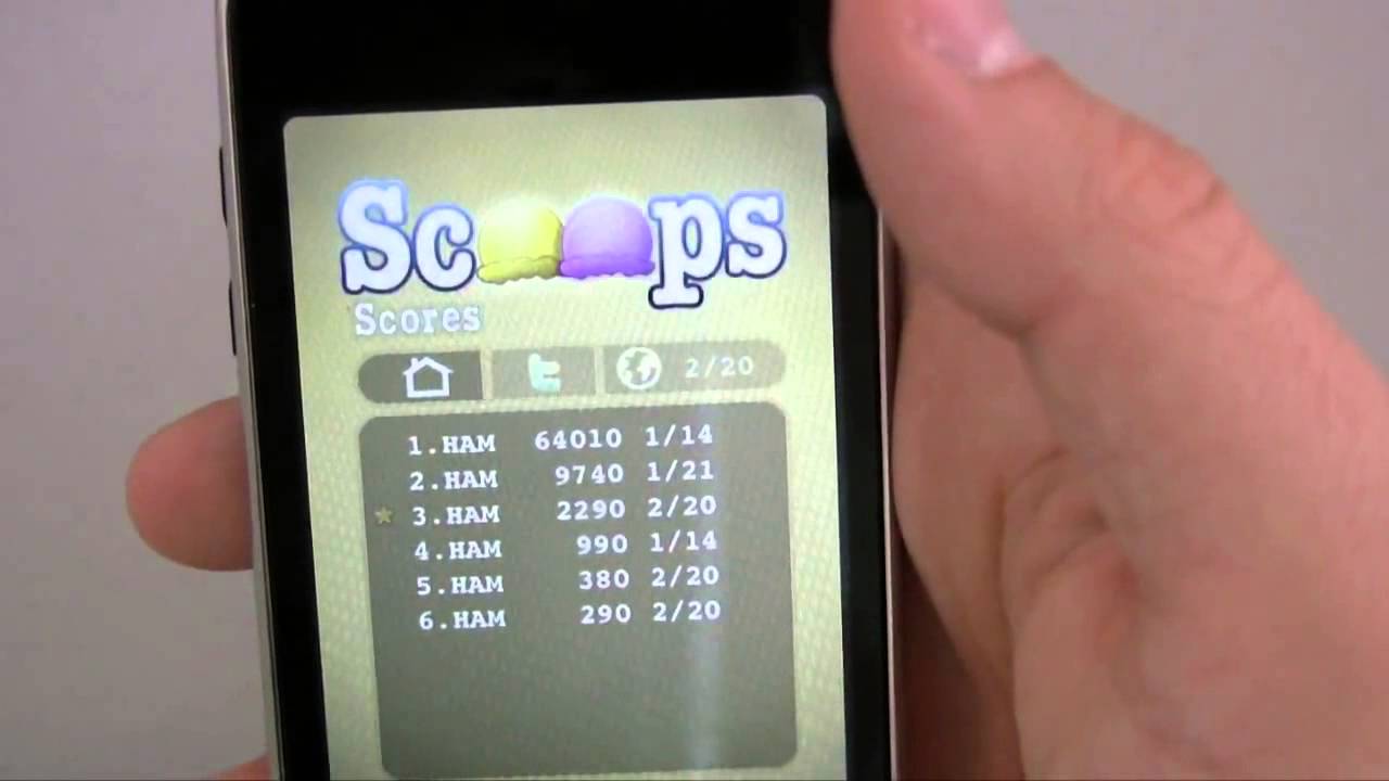 iPod / iPhone App Review - Scoops - YouTube