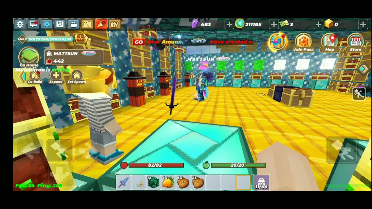 first time trading with MATTSUN 😮 [Skyblock] - Blockman go - YouTube