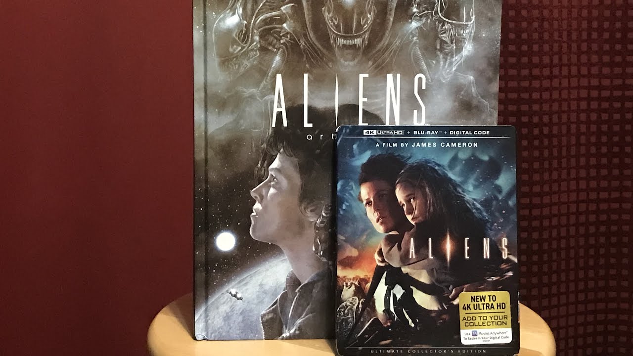 Unboxing Aliens [4K UHD] & Aliens - Artbook Hardcover - YouTube