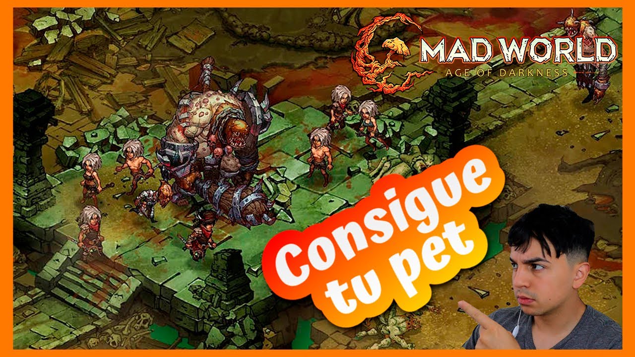 MAD WORLD Age of Darkness | Cómo sacar tu mascota? - YouTube