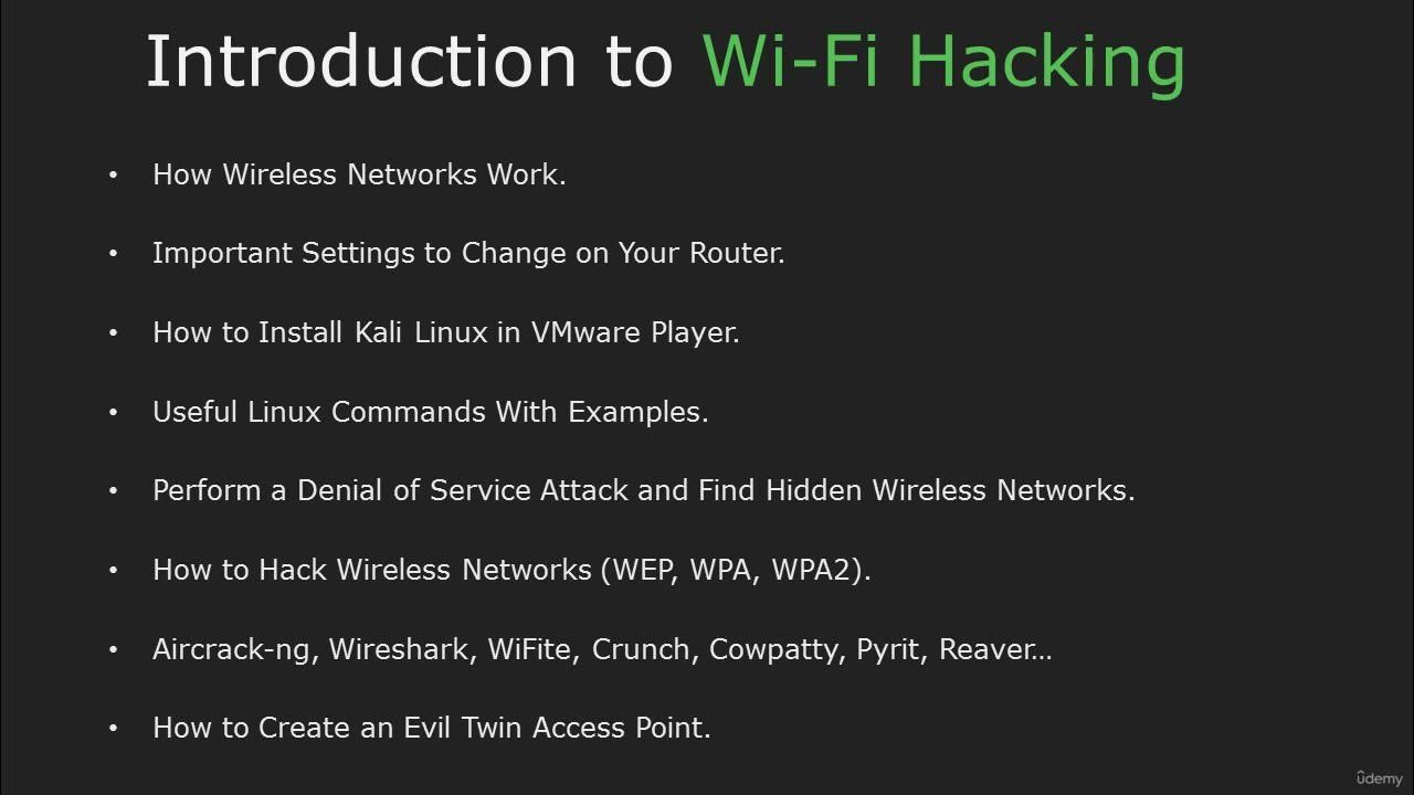 1 Introduction To Wifi Hacking - YouTube
