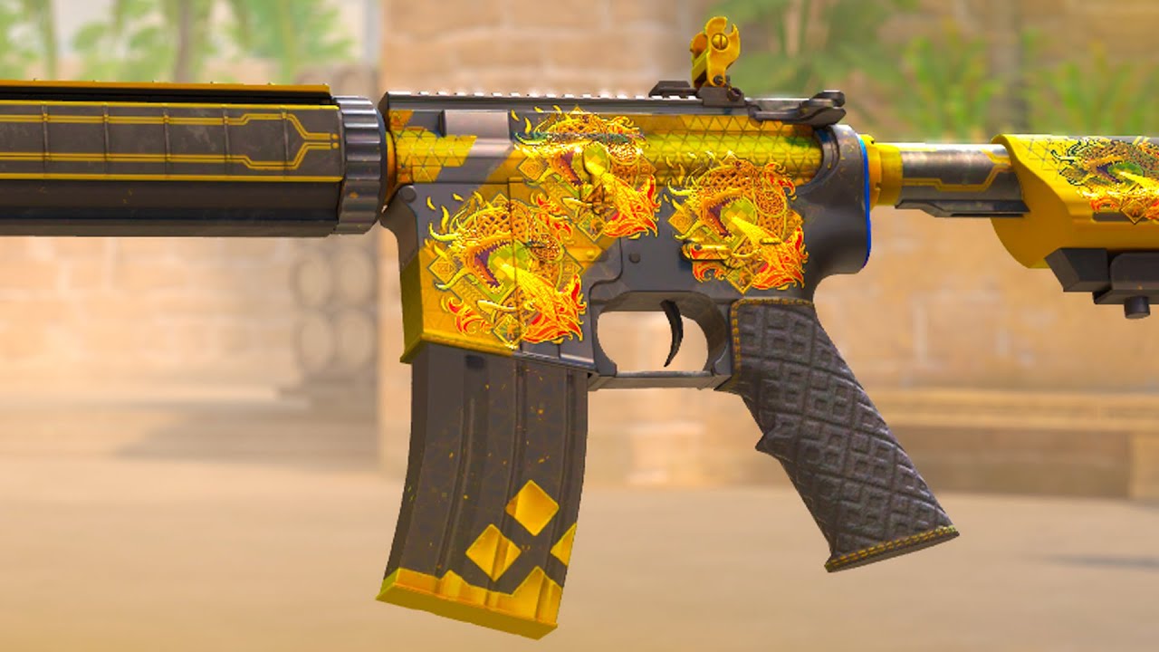 M4A4 | The Coalition Sticker Combos - CS 2 - YouTube