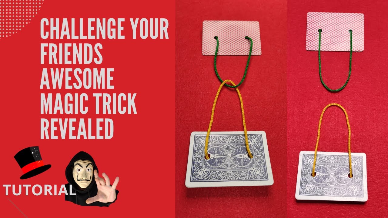 Challenge Your Friends Awesome Magic Trick Revealed - YouTube