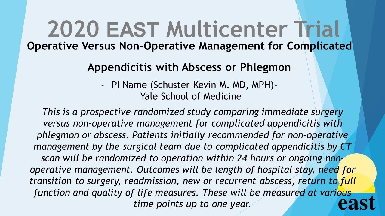 EAST MCT 2020 - Study 8 Schuster - YouTube