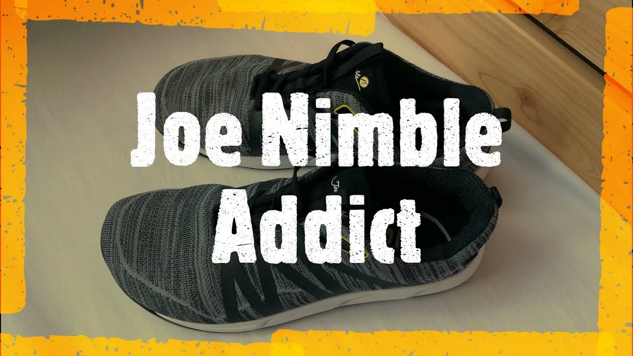 Joe Nimble Addict | Unboxing und erster Eindruck | Sportschuh mit ...