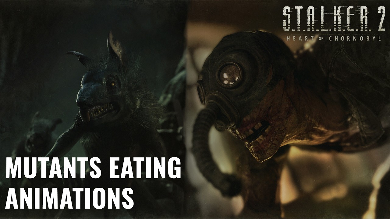 Animations of Mutants eating corpses in S.T.A.L.K.E.R. 2 - YouTube