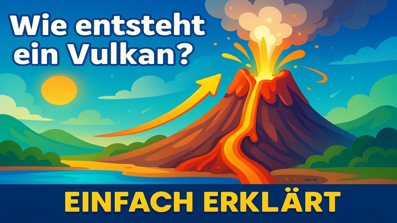 Wie entsteht ein Vulkan? 🌋 | Erdkunde (Einfach erklärt) - YouTube