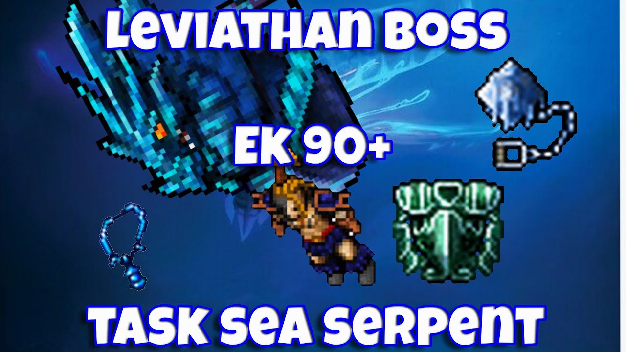 El mejor Task para Elite Knight // Sea Serpents Task // Leviathan Boss ...