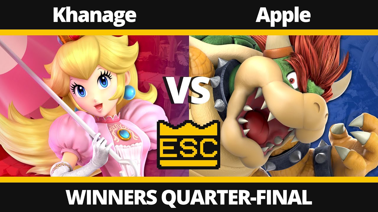 ESC 31 - Winners Quarter-Final - Khanage (Peach) Vs. Apple (Bowser ...
