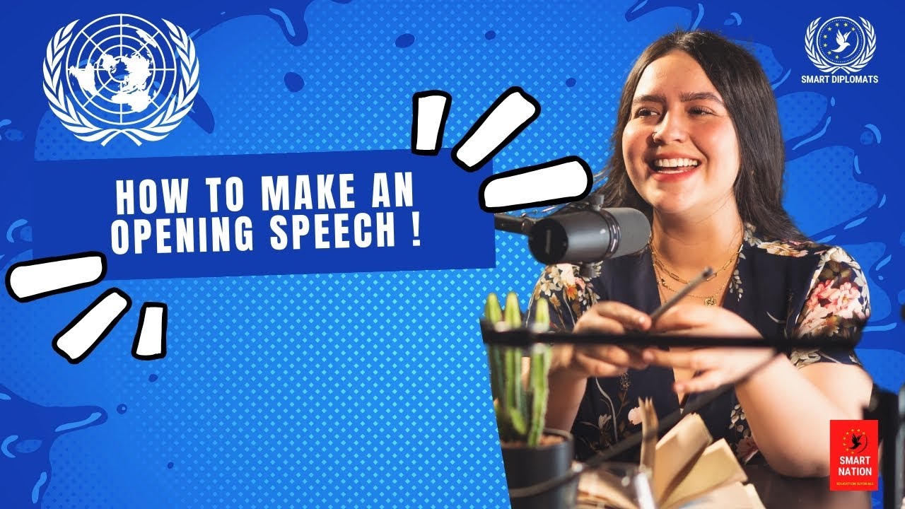 How to make an Opening speech ! - YouTube