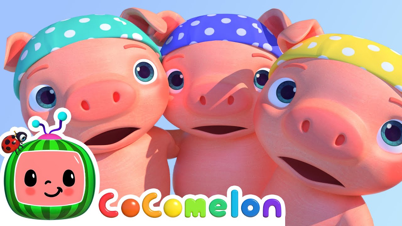 Three Little Pirate Pigs + More Nursery Rhymes & Kids Songs - ABCs and ...