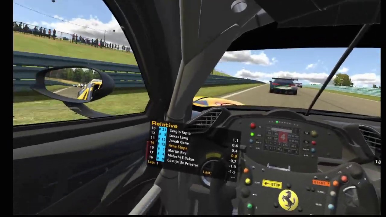 iRacing VR - Awesome Multi-Class Racing at Watkins Glen (IMSA GTE ...