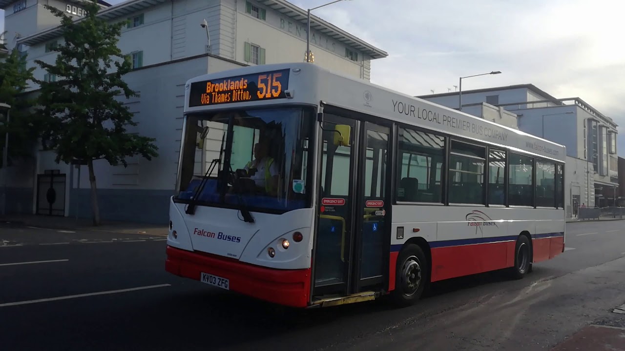 Falcon Buses Caetano Nimbus On Route 515 - YouTube