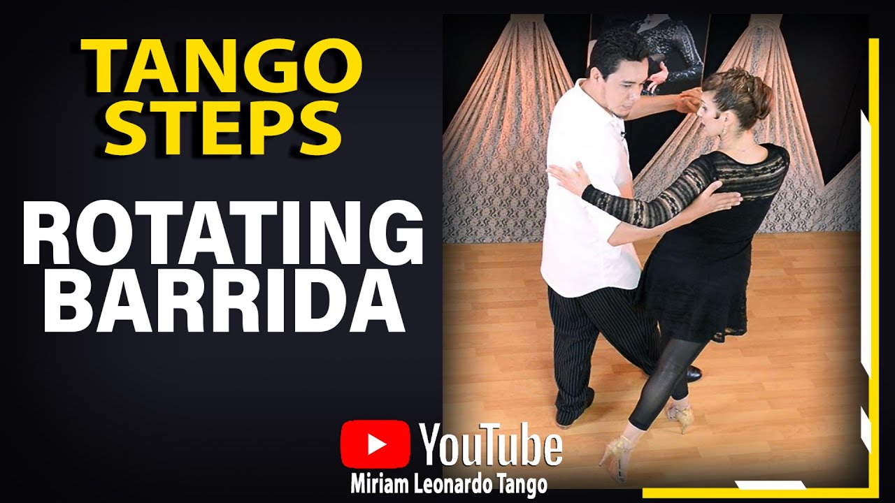 ROTATING BARRIDA (Argentine Tango steps) - YouTube