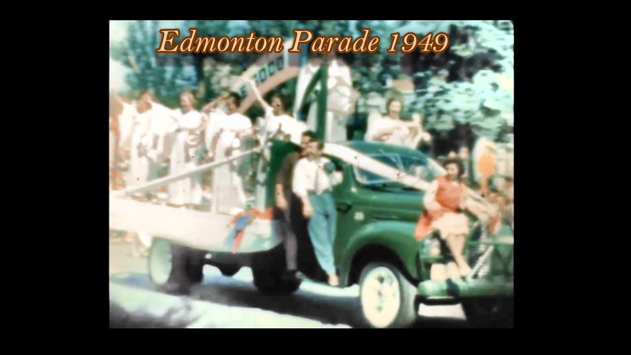 "1949 Edmonton Parade Footage" - YouTube