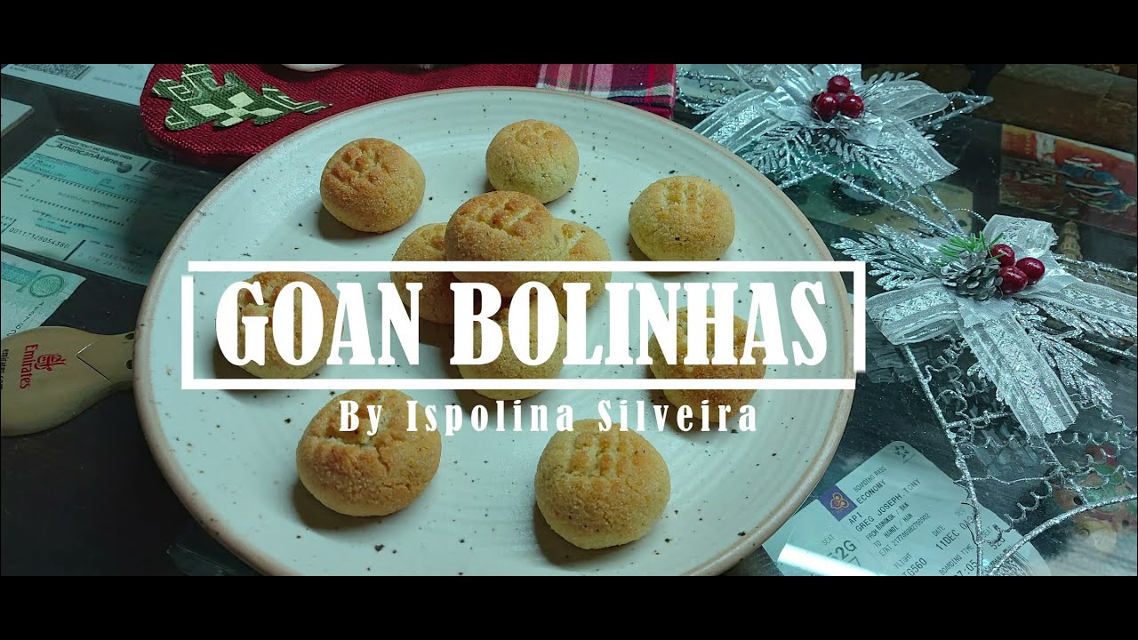 Goan Bolinhas | Bolinhas De Coco | Semolina & Coconut Cookies ...