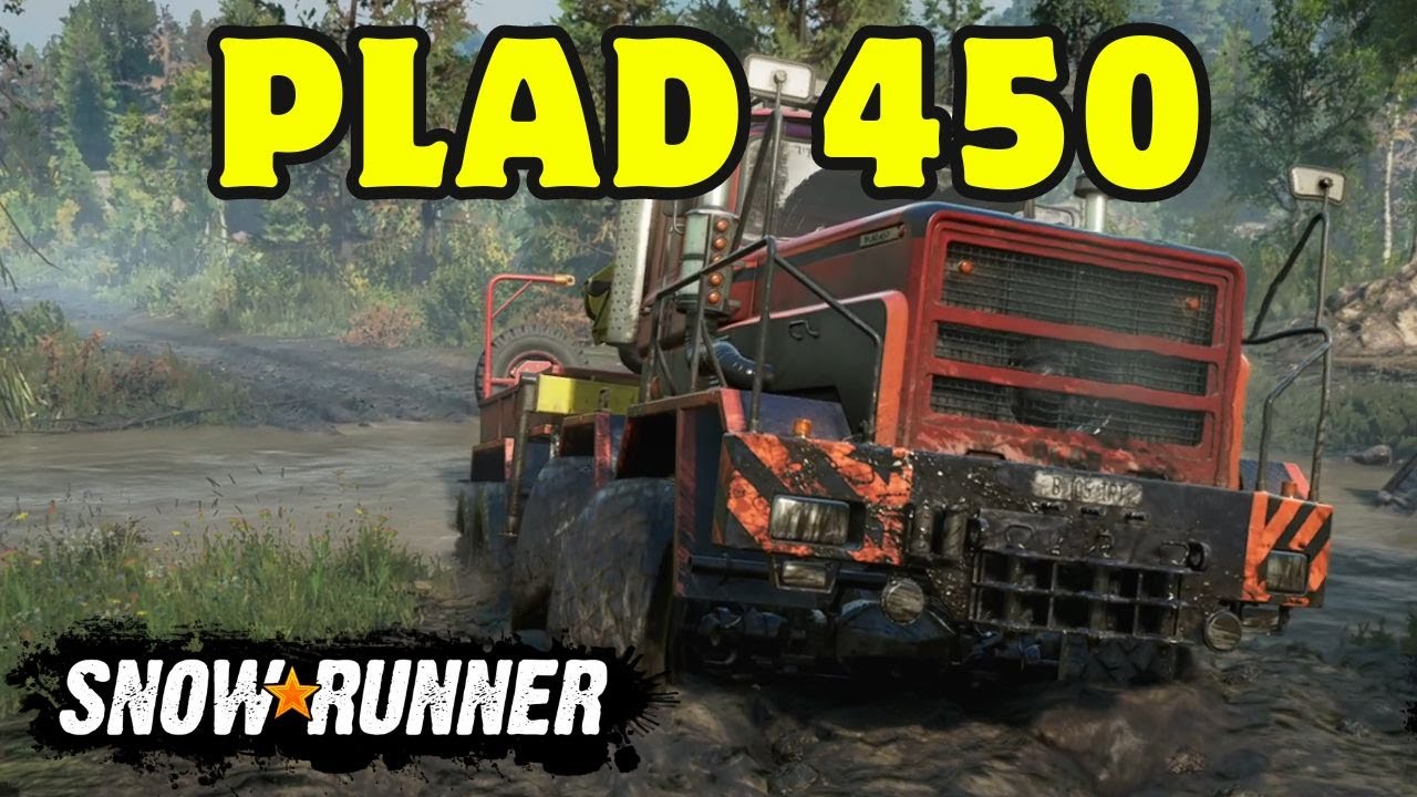 Snowrunner PLAD 450 nowa ciężarówka z fazy 13 - YouTube