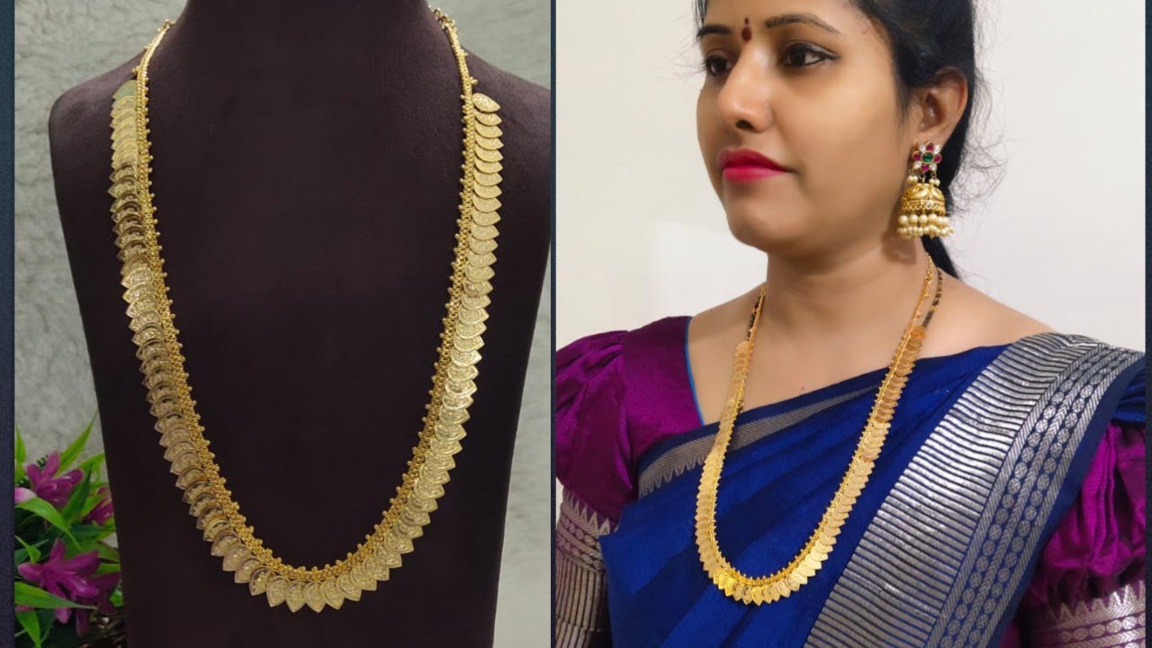 Kasula Haram | One gram gold Kasulamala | jewellery | Bridal jewellery ...