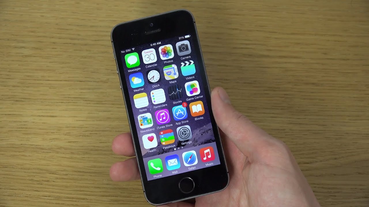 iPhone 5S iOS 8.1 Beta 1 - Review (4K) - YouTube