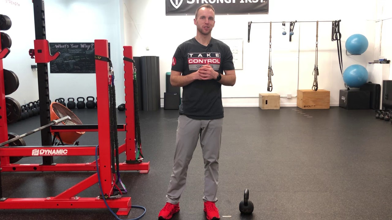 Banded KB Romanian Deadlift - YouTube