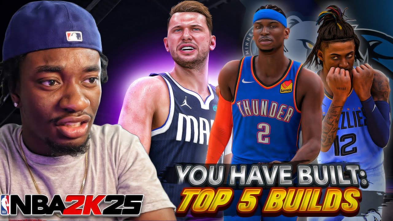 THESE ARE THE TOP 5 GUARD BUILDS ON NBA 2K25! BEST BUILDS TO MAKE FROM ...