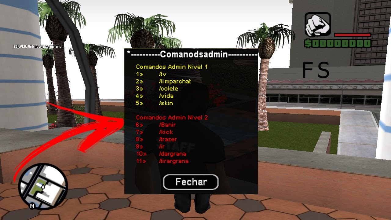 [FS SAMP]FS DE SISTEMA DE ADMIN BASICO PARA SAMP PC/ANDROID#9 - YouTube