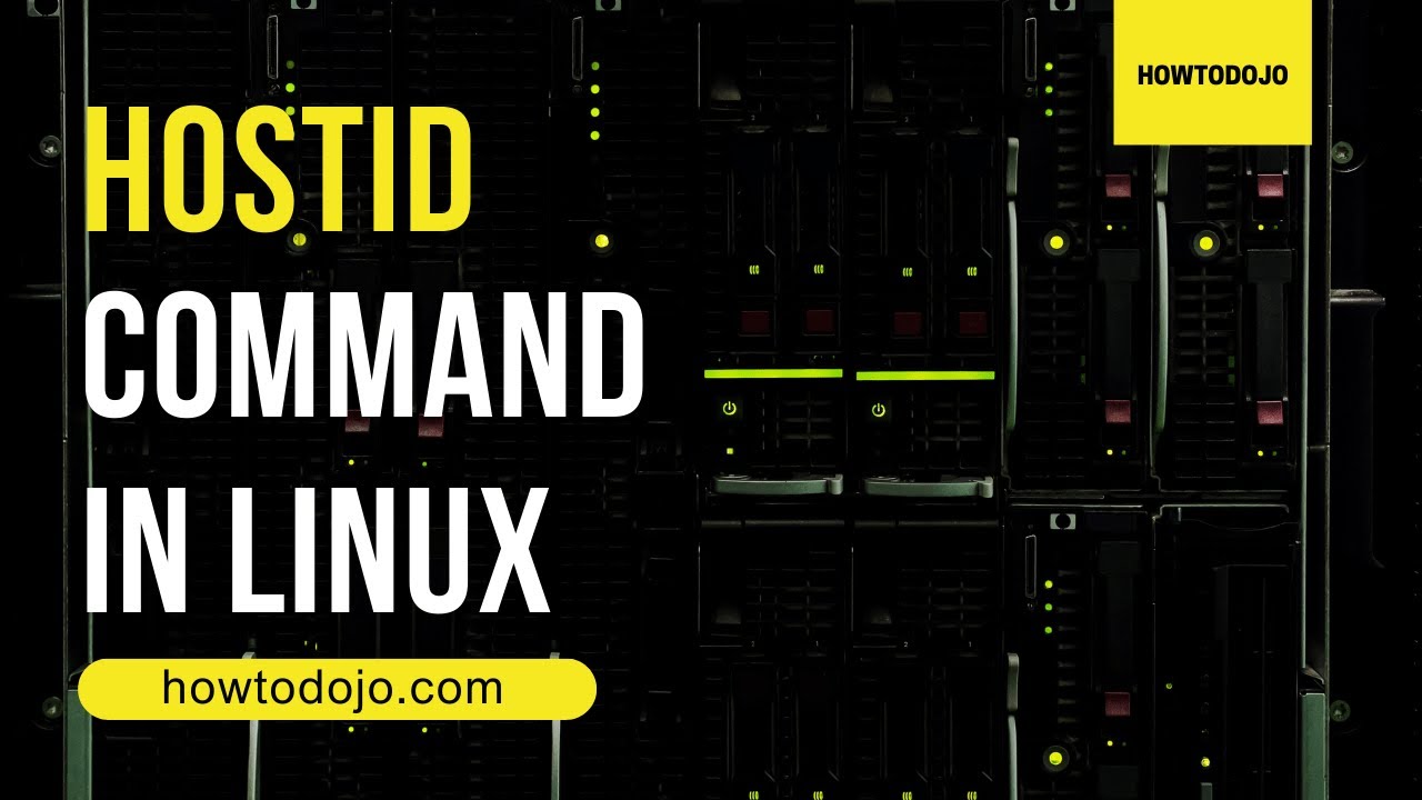 How to Use the hostid Command in Linux - YouTube