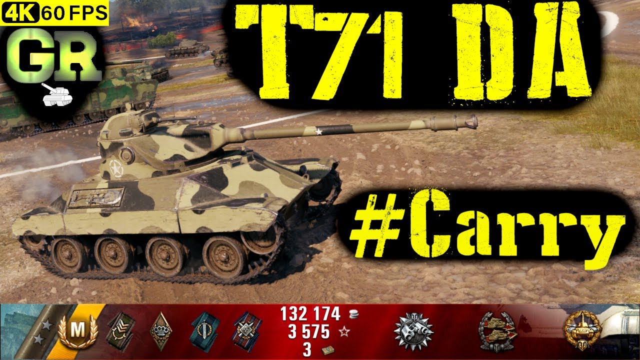 World of Tanks T71 Replay - 4 Kills 4.9K DMG(Patch 1.4.1) - YouTube
