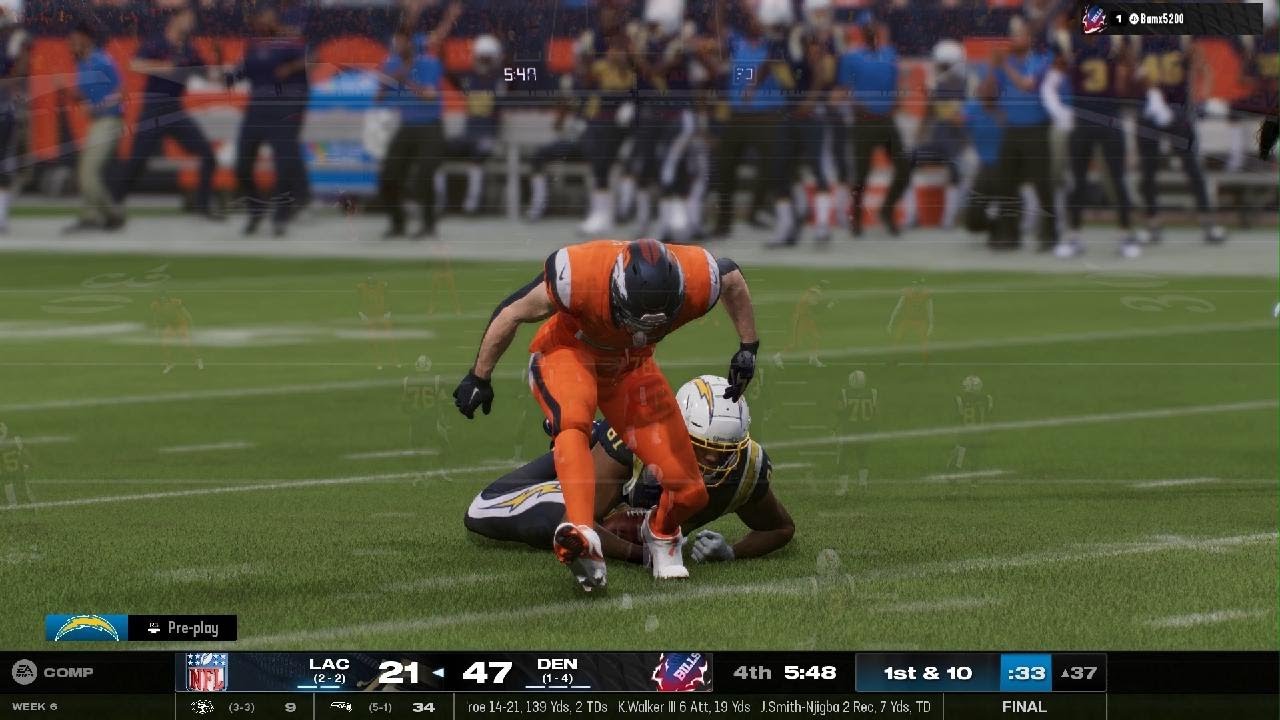 Doubles offset Redzone 2-REC - YouTube