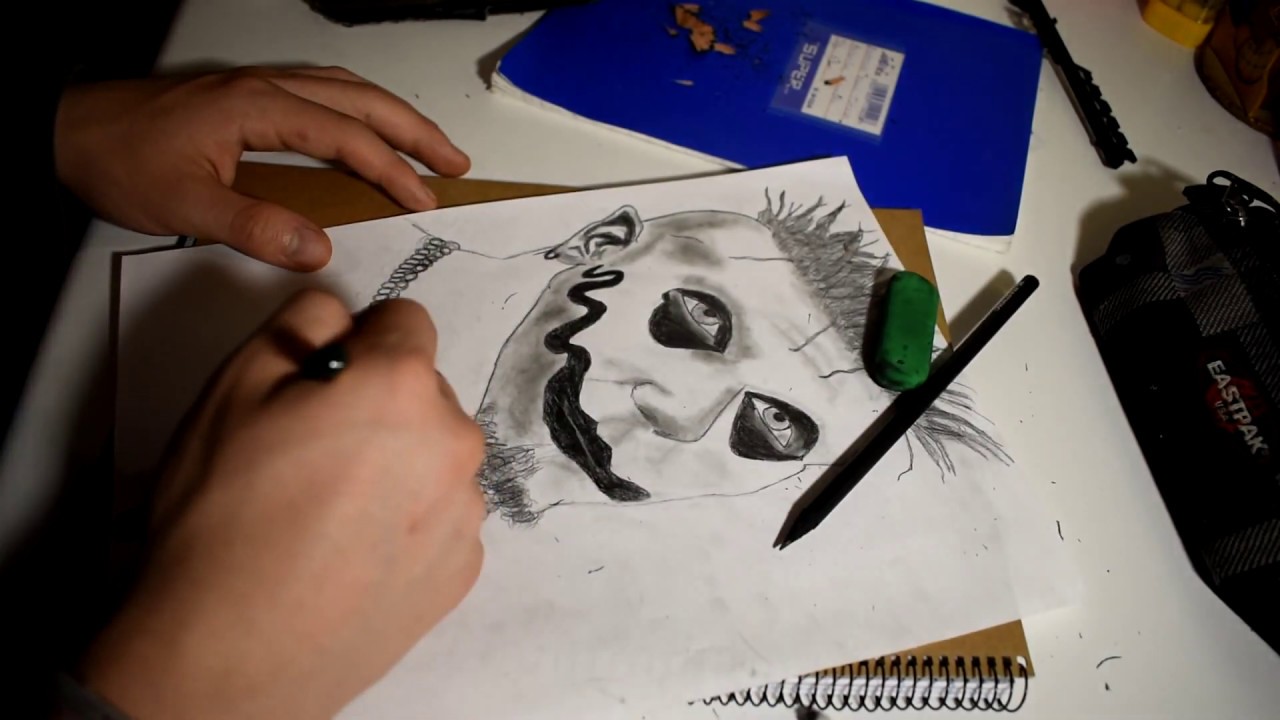 drawing chad gray (speed drawing) - YouTube
