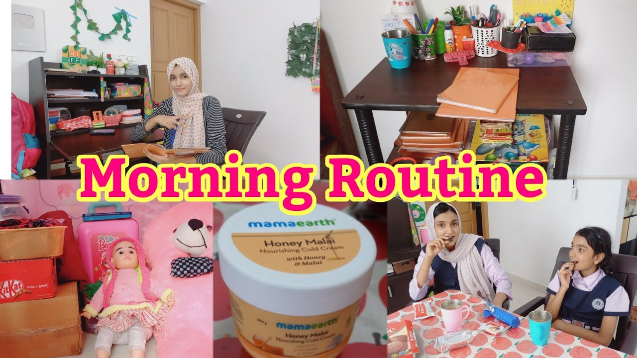 Exam Day Morning Routine|Study Table Makeover|Skin Care| #dayinmylife # ...