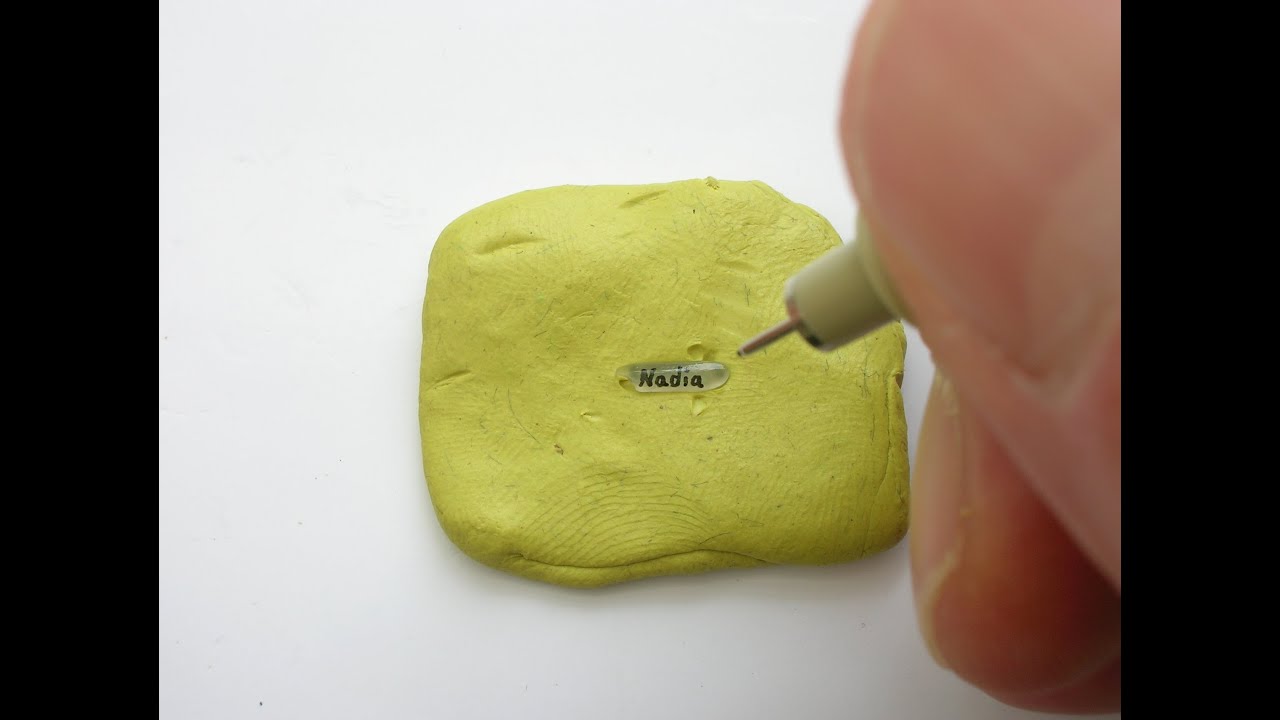 How to make Name on Rice Jewellery - PART 2 - WRITING - YouTube