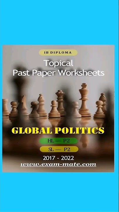 IB Diploma GLOBAL POLITICS HL SL | eBooks |Topical Past Paper | Edexcel | IB Diploma | IGCSE ...