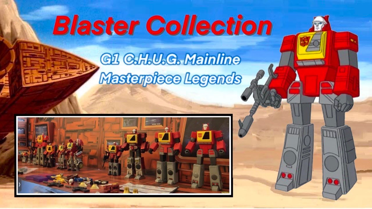 Blaster Collection - G1, C.H.U.G., Mainline, Masterpiece (FansToys, DS ...