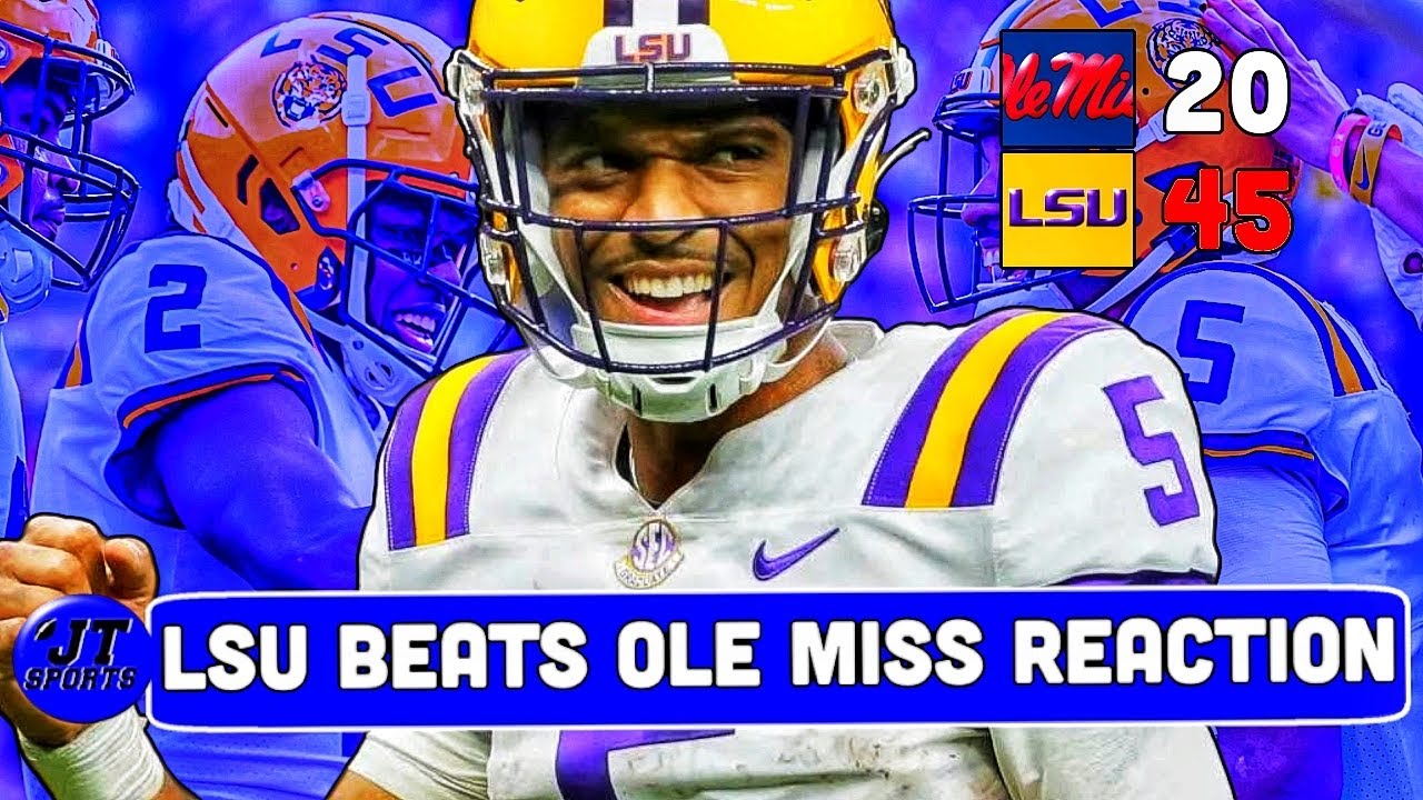 LSU Beats Ole Miss Reaction & Analysis | SEC | CFB - YouTube