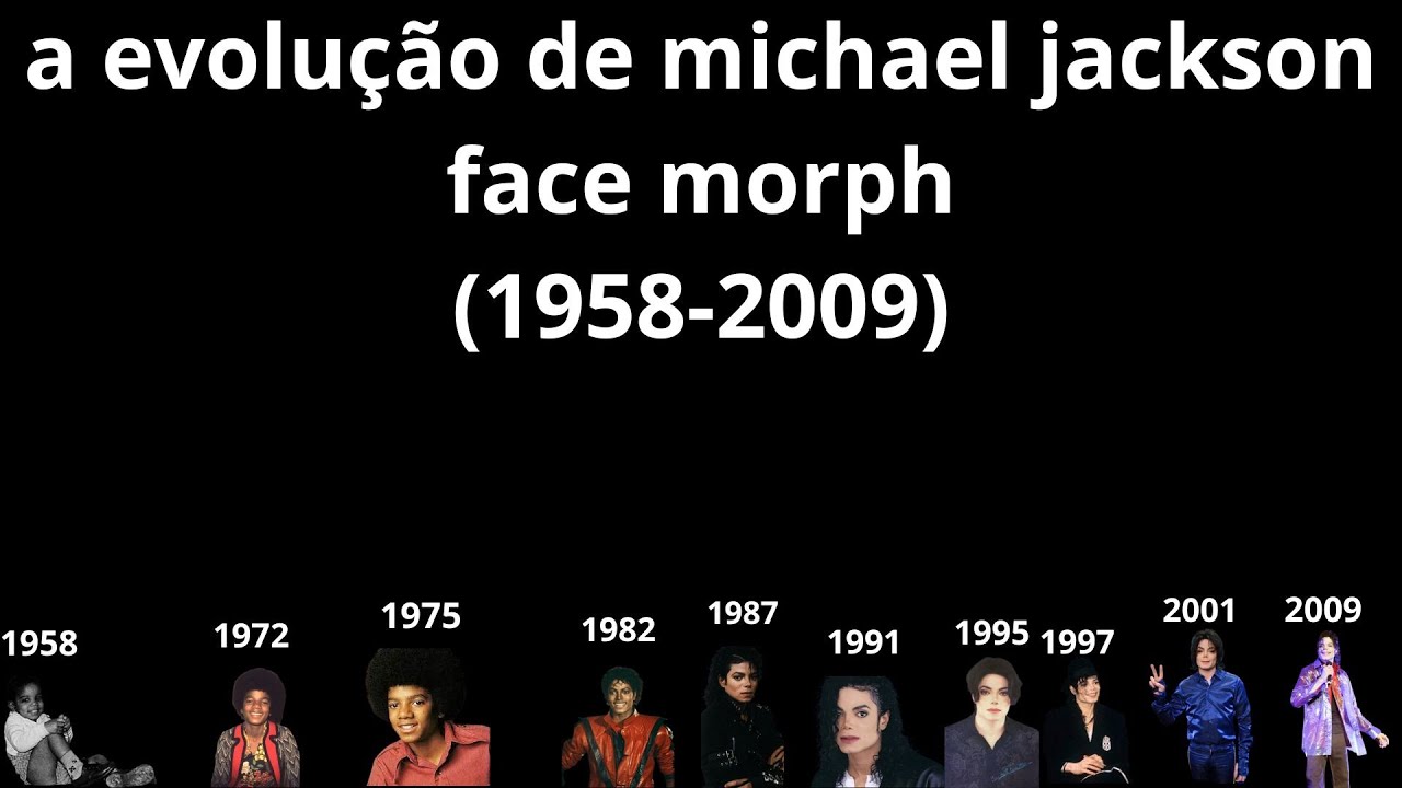 michael jackson face morph (1958-2009) - YouTube