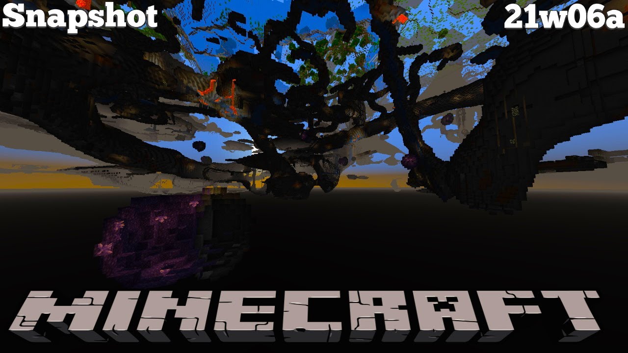 THE *NEW* MINECRAFT CAVE GENERATION IS HERE 😲😲😲 - SNAPSHOT 21W06A ...