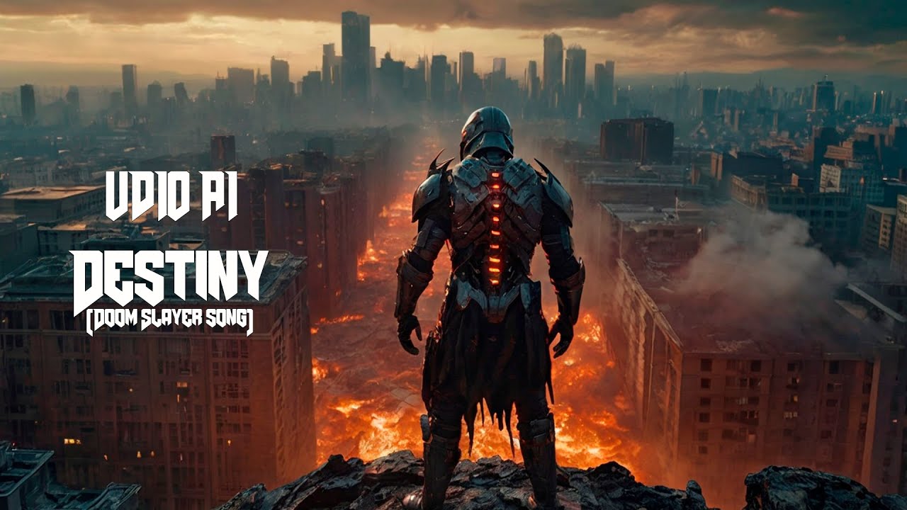 UdioAi - Destiny (Doom Slayer song) #aimusic #industrialmetal #udio # ...