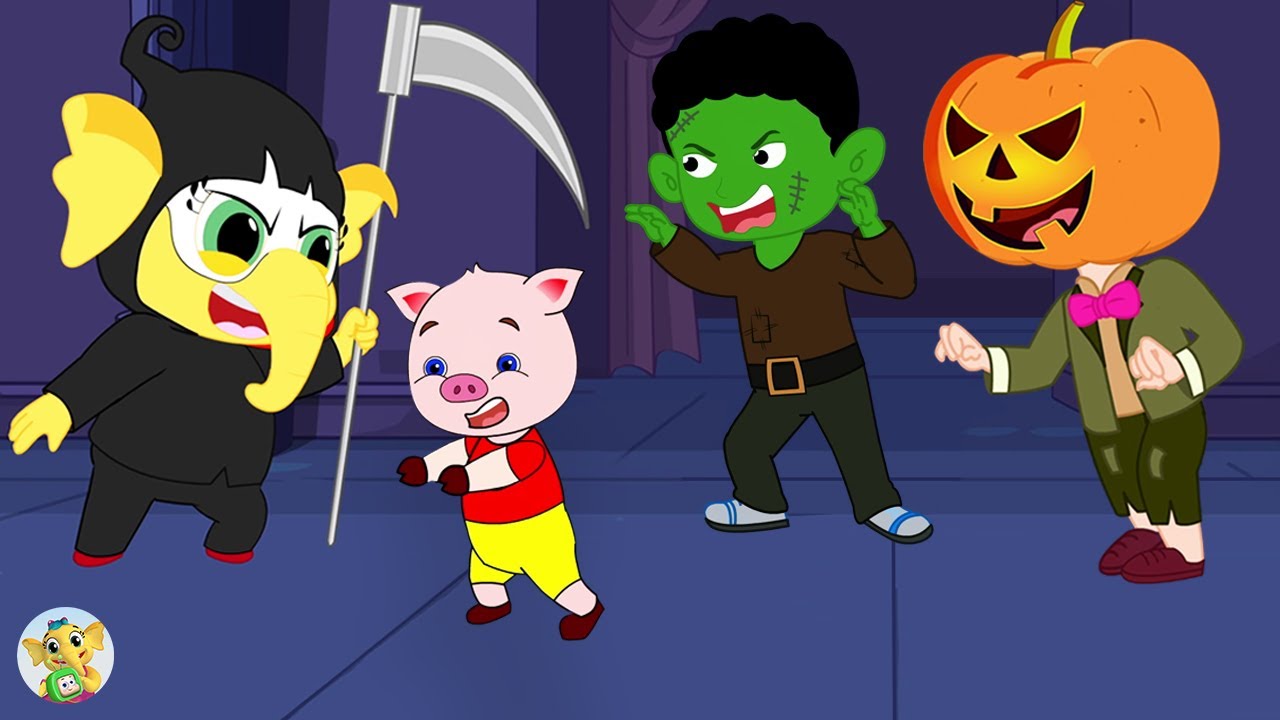 This Little Piggy Song | Piggy's scary dream + More Nursery Rhymes ...