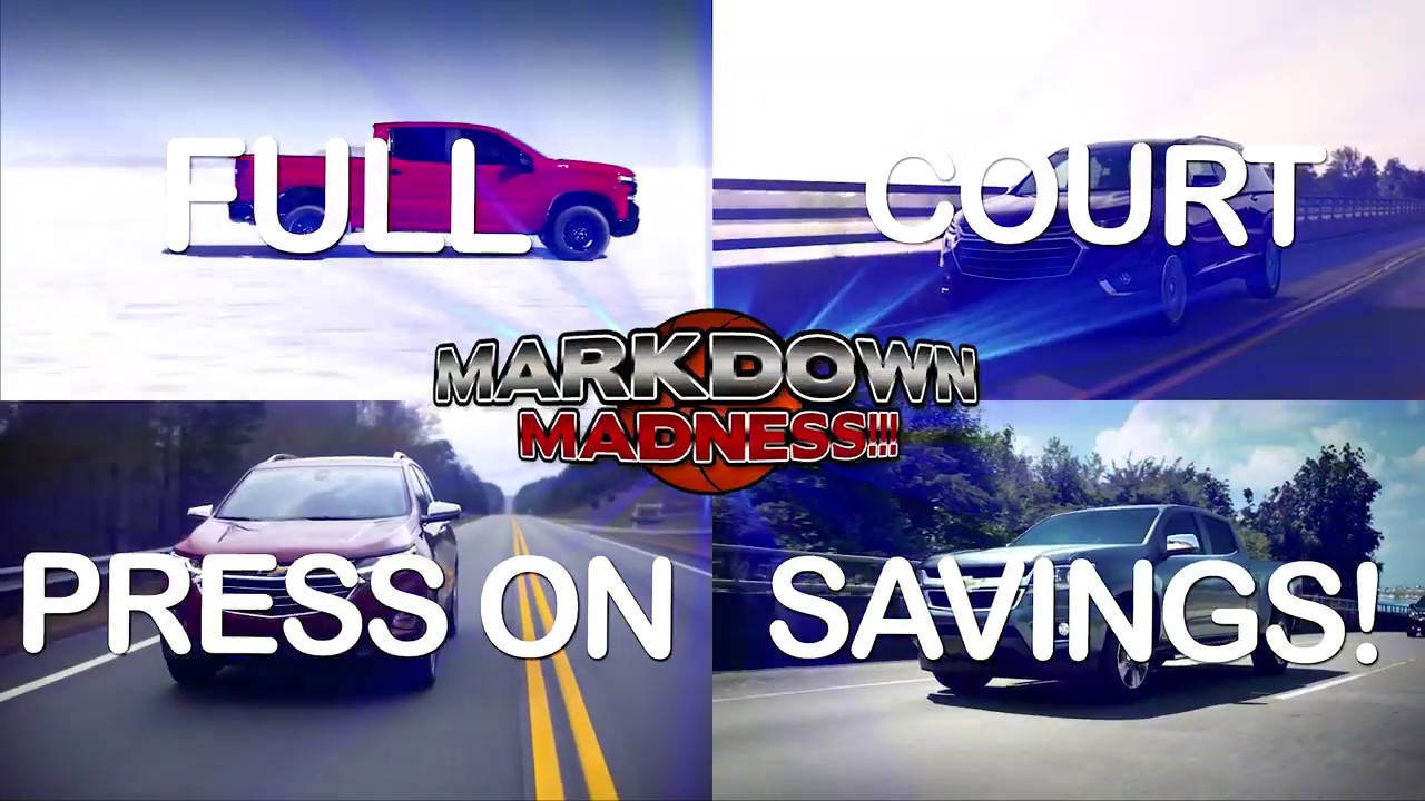 MARKDOWN MADNESS IS ON AT DANTIN CHEVROLET IN THIBODAUX! - YouTube